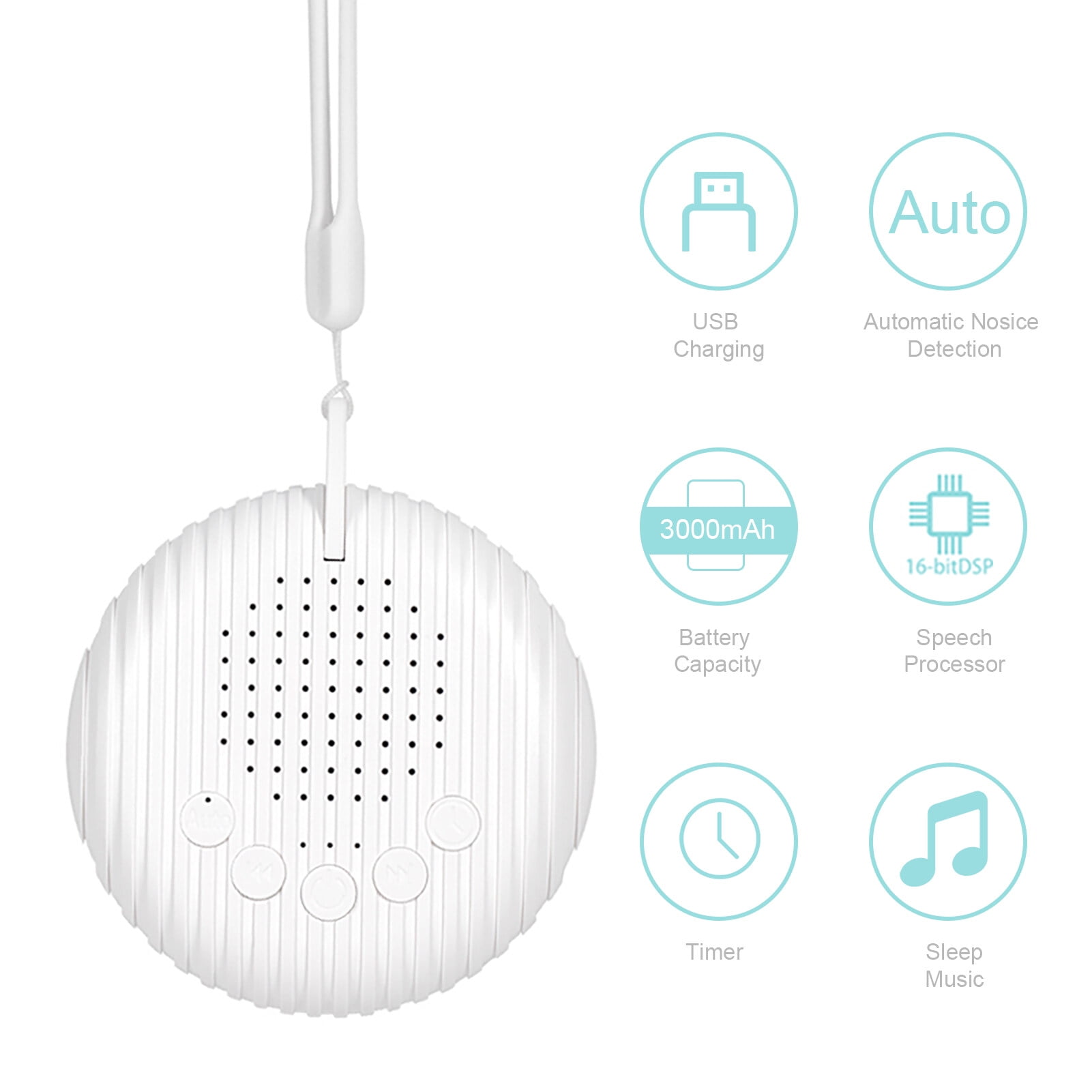 Sound Machine,White Noise Office Therapy White Q3 Portable Sound Zdhf ...
