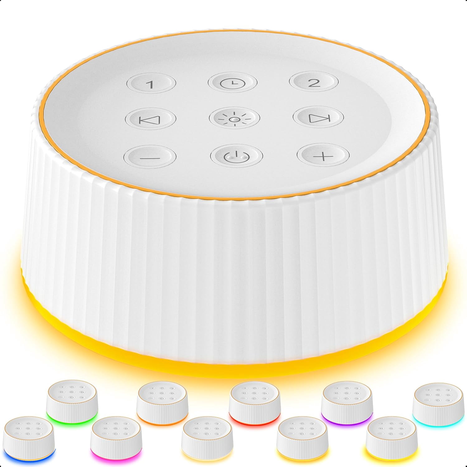 Sound Machine White Noise with 30 36 Levels Volume 5 Timers and Memory ...