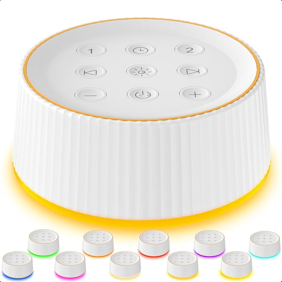 Sound Machine White Noise with 30 36 Levels Volume 5 Timers and Memory ...