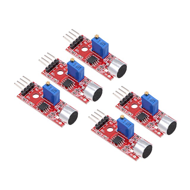 5pcs Sound Microphone Sensor Module with DO AO for Arduino UNO R3 AVR ...