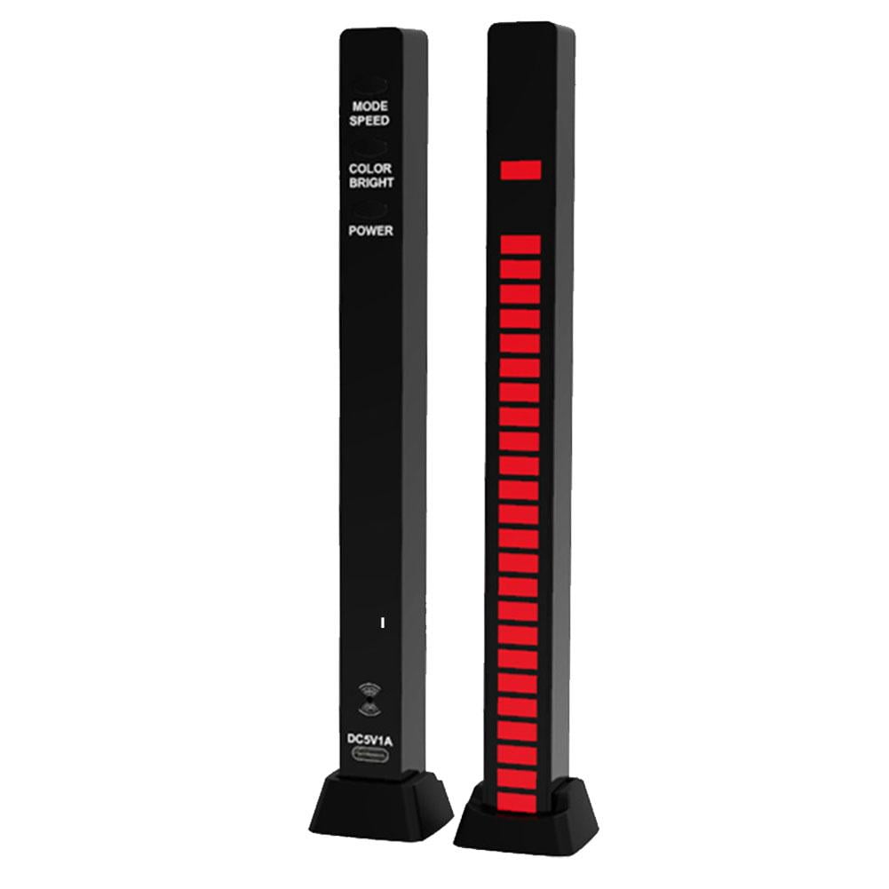 Sound Music Light Voice Activated Pickup Rhythm RGB Tube Car LED Strip ...