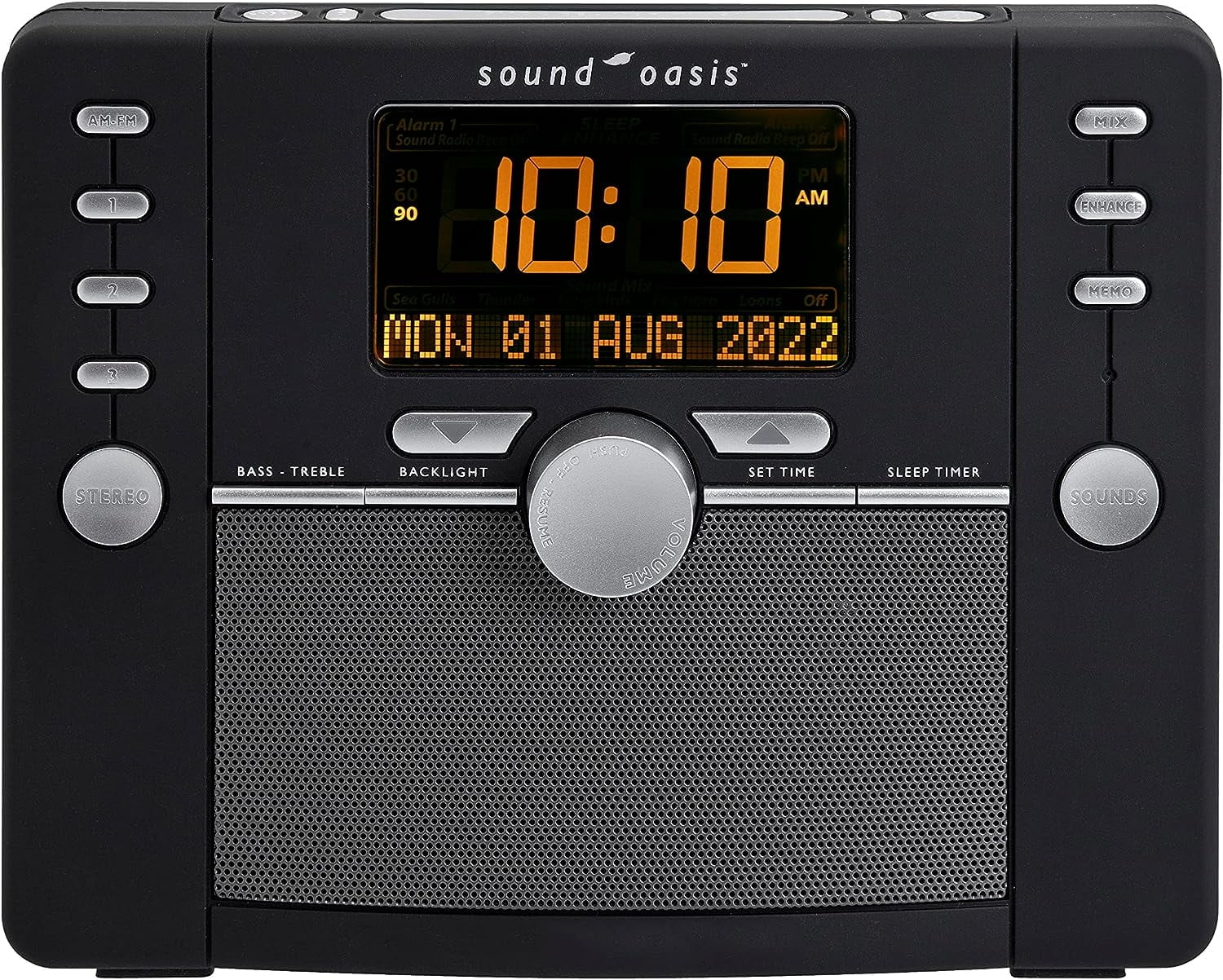 Sound Oasis Deluxe Sleep and Tinnitus Sound Therapy System with Volume ...