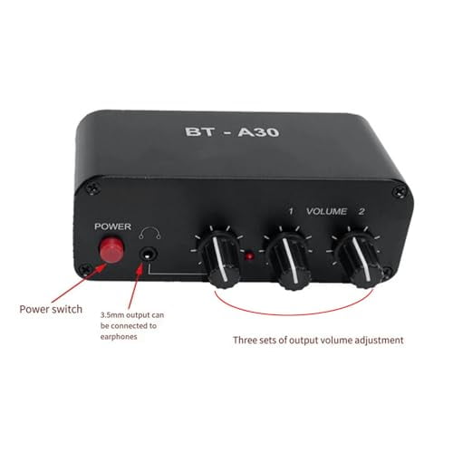 Sound Preamplifier, 20dB Dual Op Amp NE5532 Stereo Preamp BT5.0 Audio ...