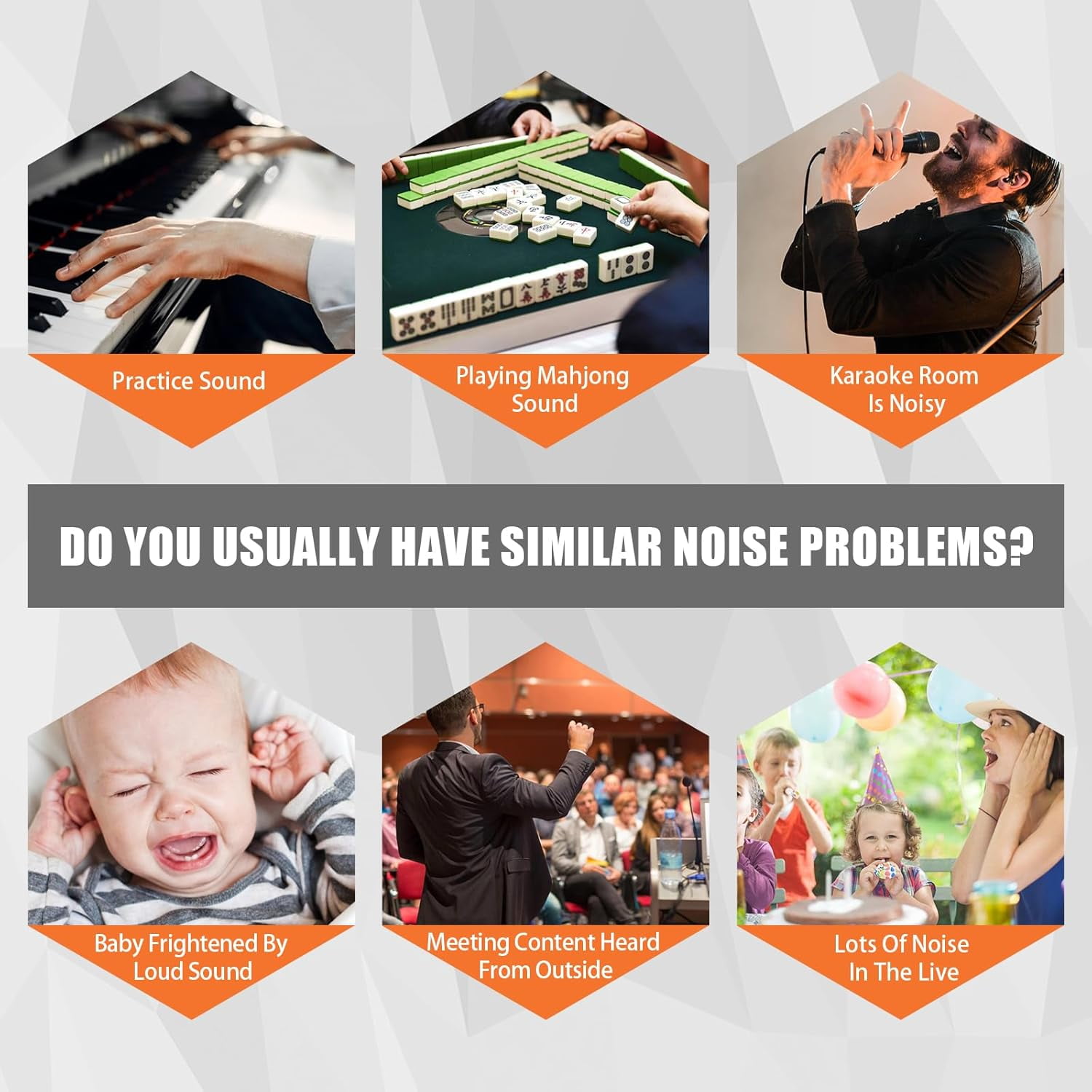 Sound Proof Foam Panels for Walls, 8 Pack Acoustic Panels, Soundproof ...