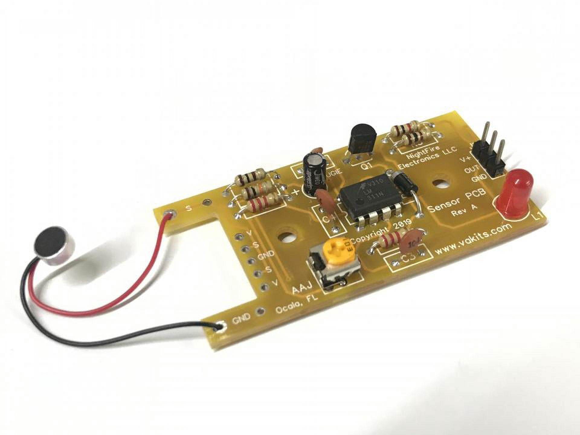 Sound Sensor Module Kit - NightFire Electronics - Walmart.com