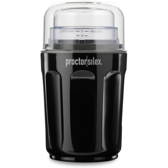 Sound Shield Electric Coffee Grinder for Quiet Grinding, Stainless ...