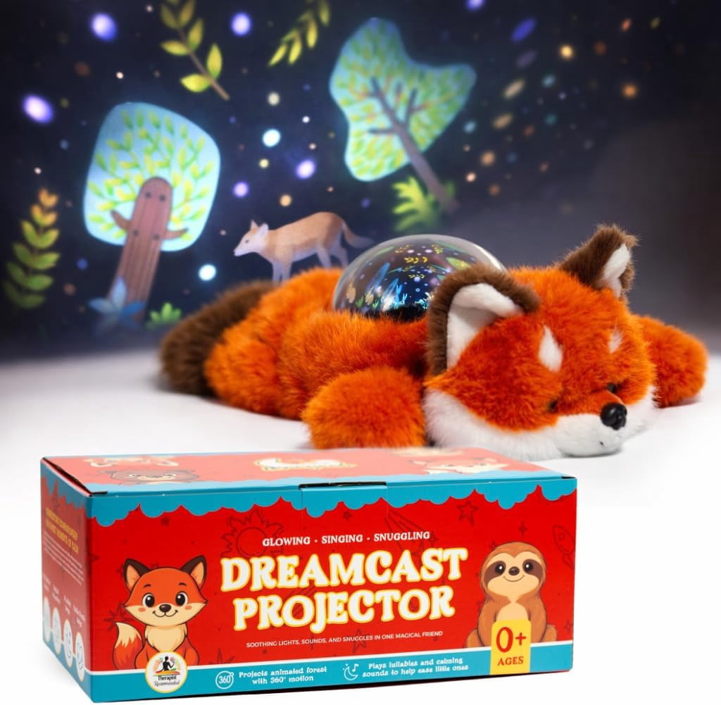 Sound Sleepers Fox – Stuffed Animal Night Light & Baby Night Light ...