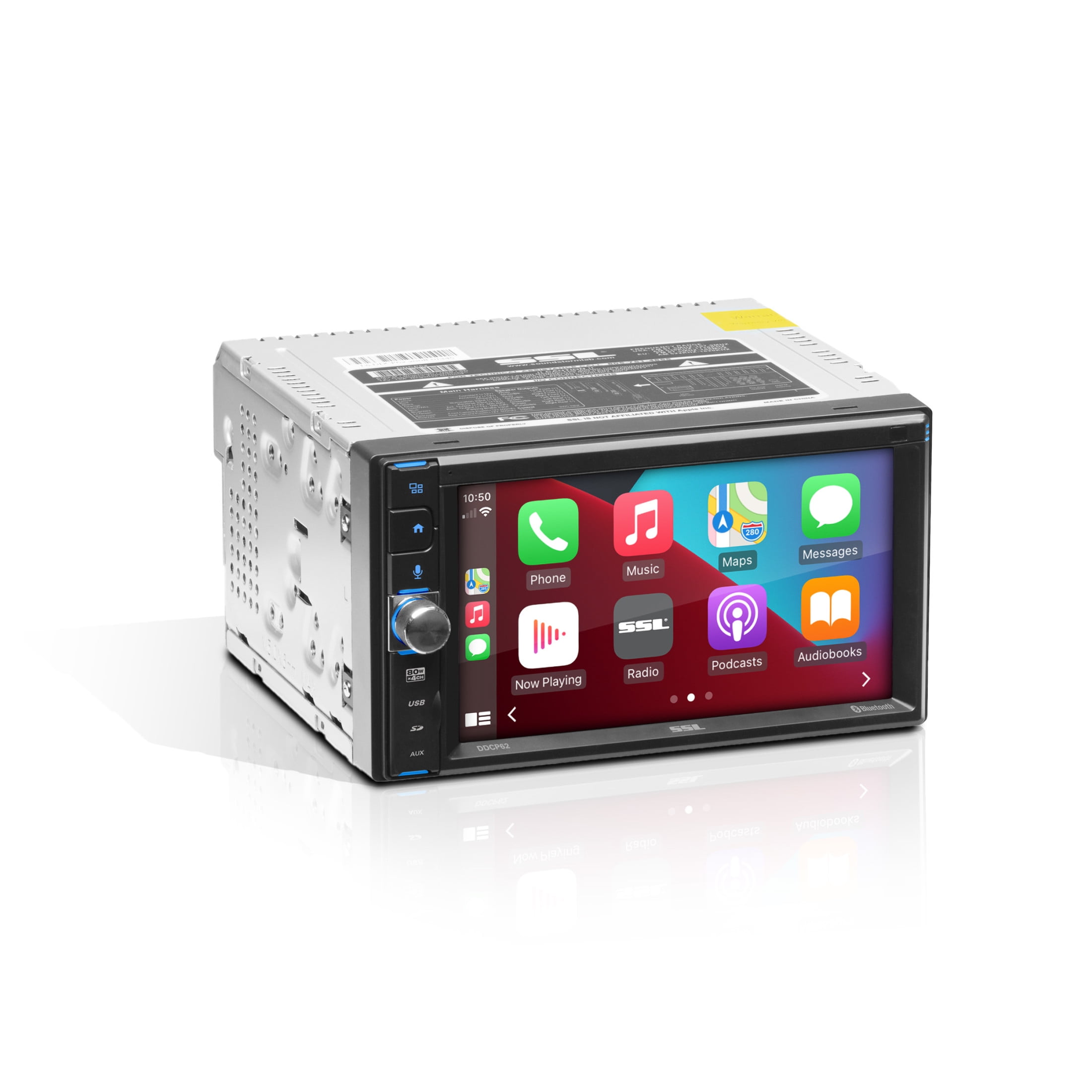 Sound Storm Laboratories DDCP62 Car Stereo - Apple CarPlay, Double Din ...
