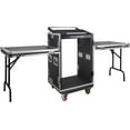 Sound Town 16U PA DJ Rack/Road ATA Case with 11U Slant Mixer Top, 20 ...
