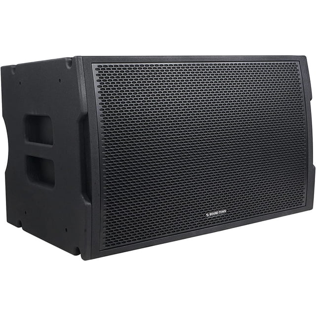 Sound Town 18" 1800W Water-Resistant Passive Line Array Subwoofer with ...
