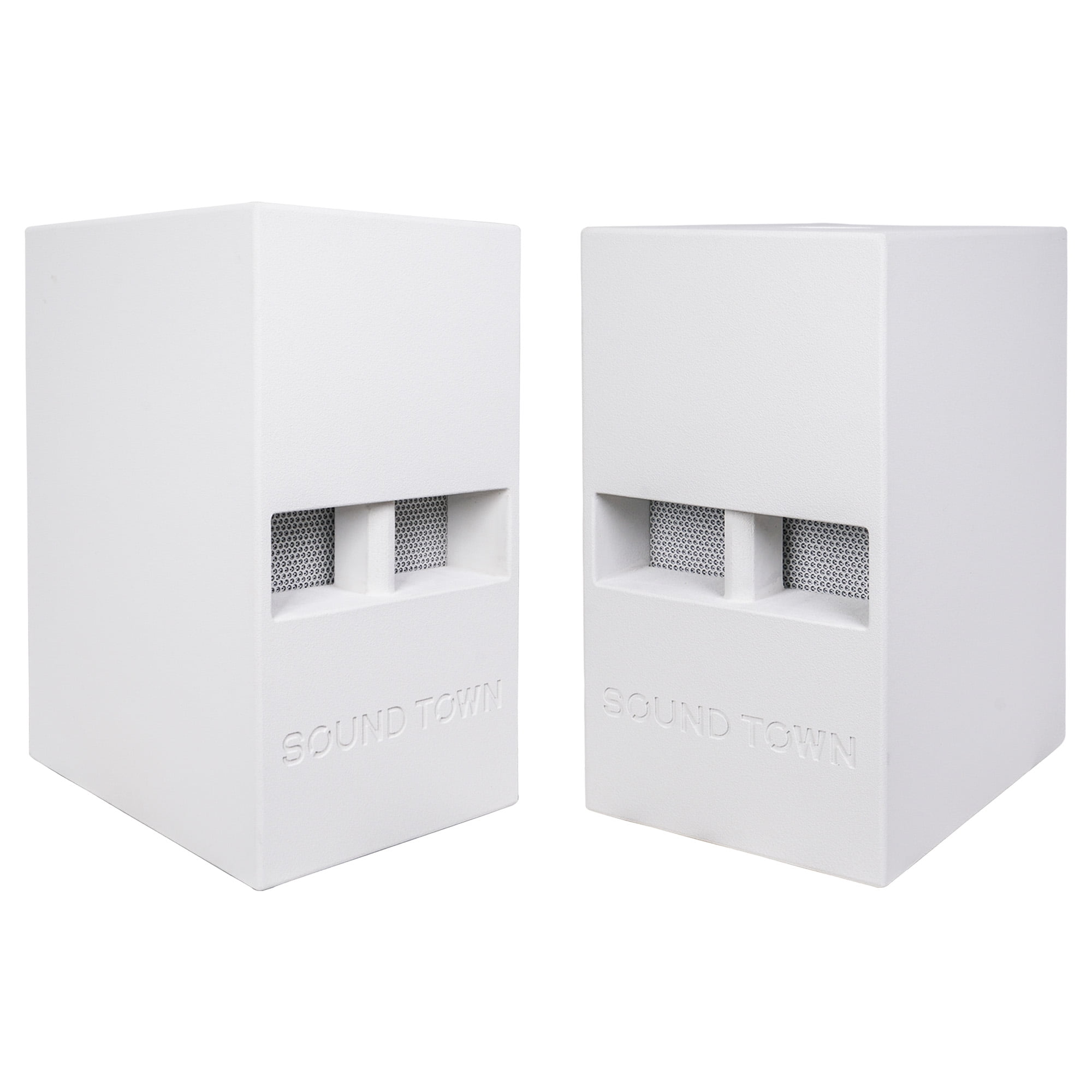 Sound Town 2-Pack 12" 800 Watts Powered PA DJ Subwoofers with Folded ...