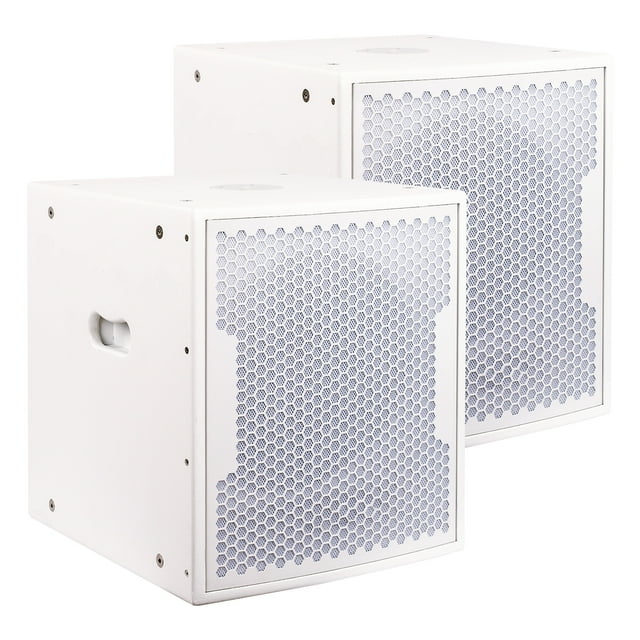 Sound Town 2-Pack 15" 1000 Watts Powered PA DJ Subwoofers with DSP and ...