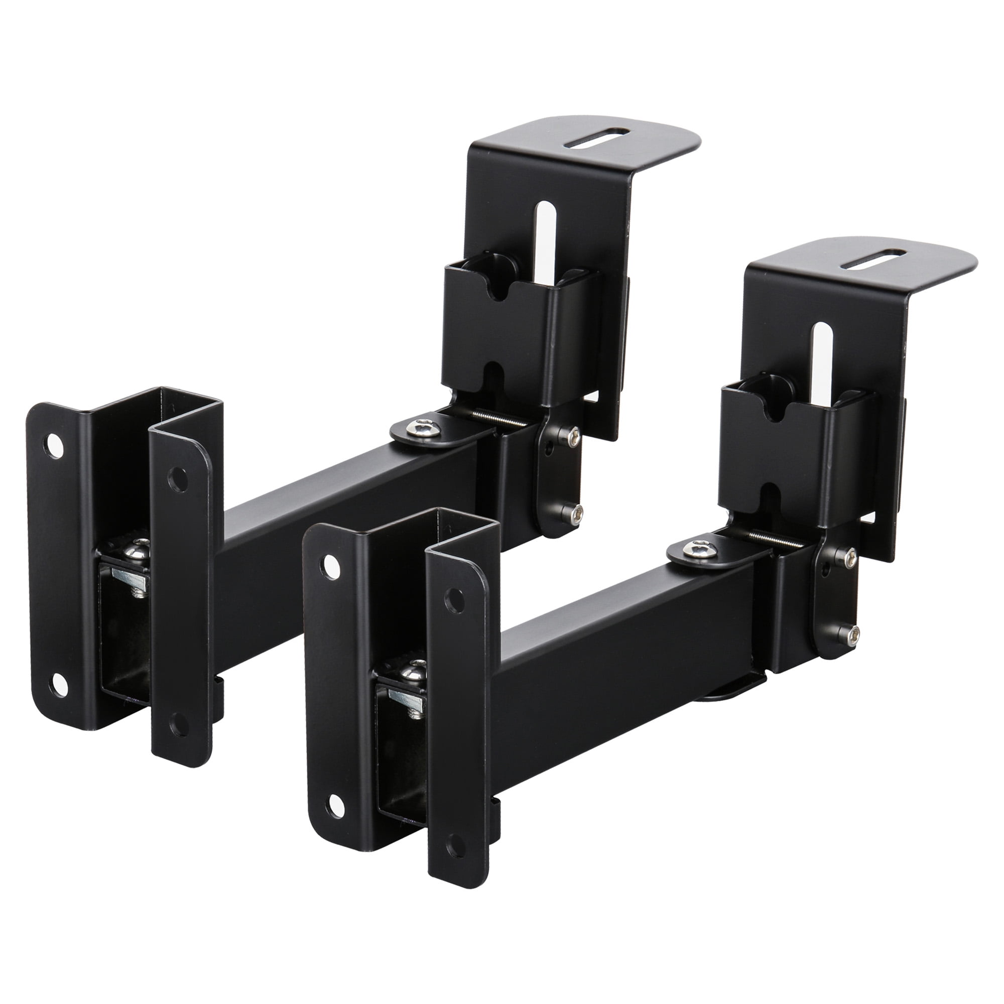 Sound Town 2-Pack Adjustable Wall Mount Speaker Brackets with 180 ...