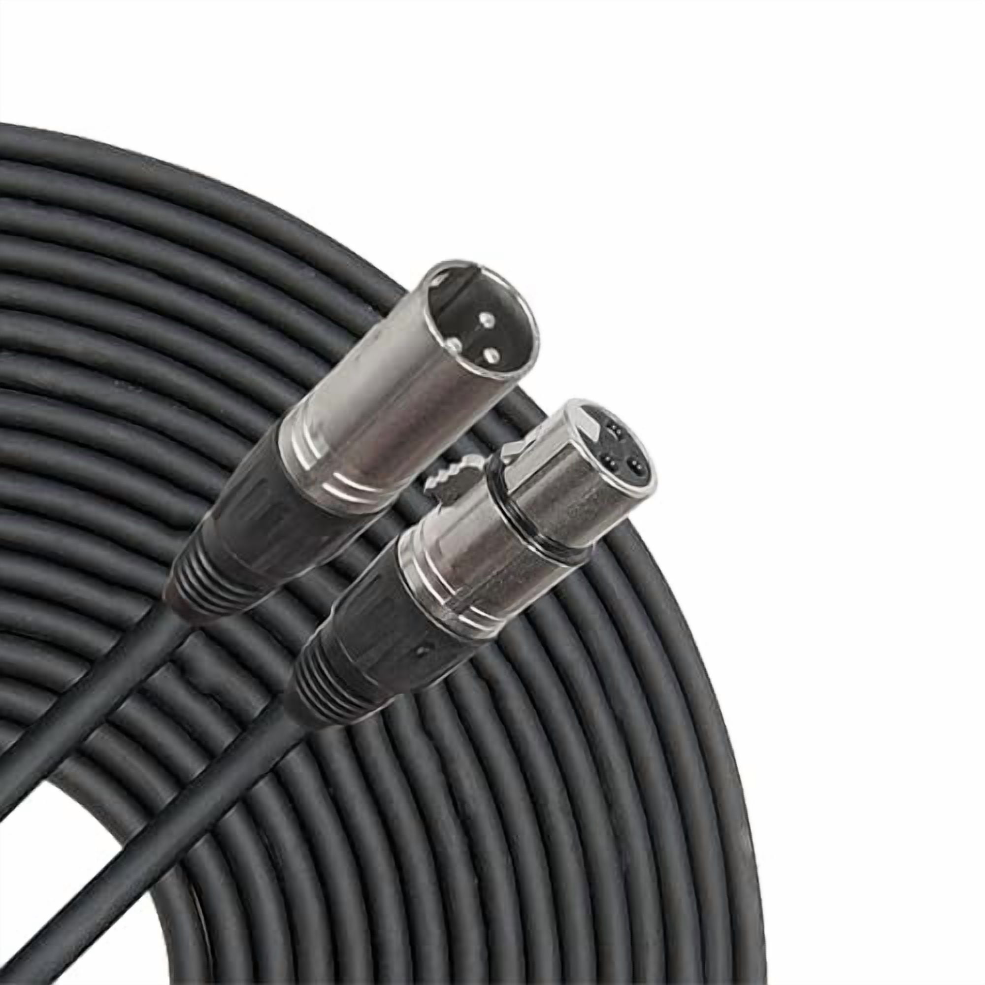 Sound Town 2 Pack XLR Male to Female Audio Cable, Microphone Cable for ...