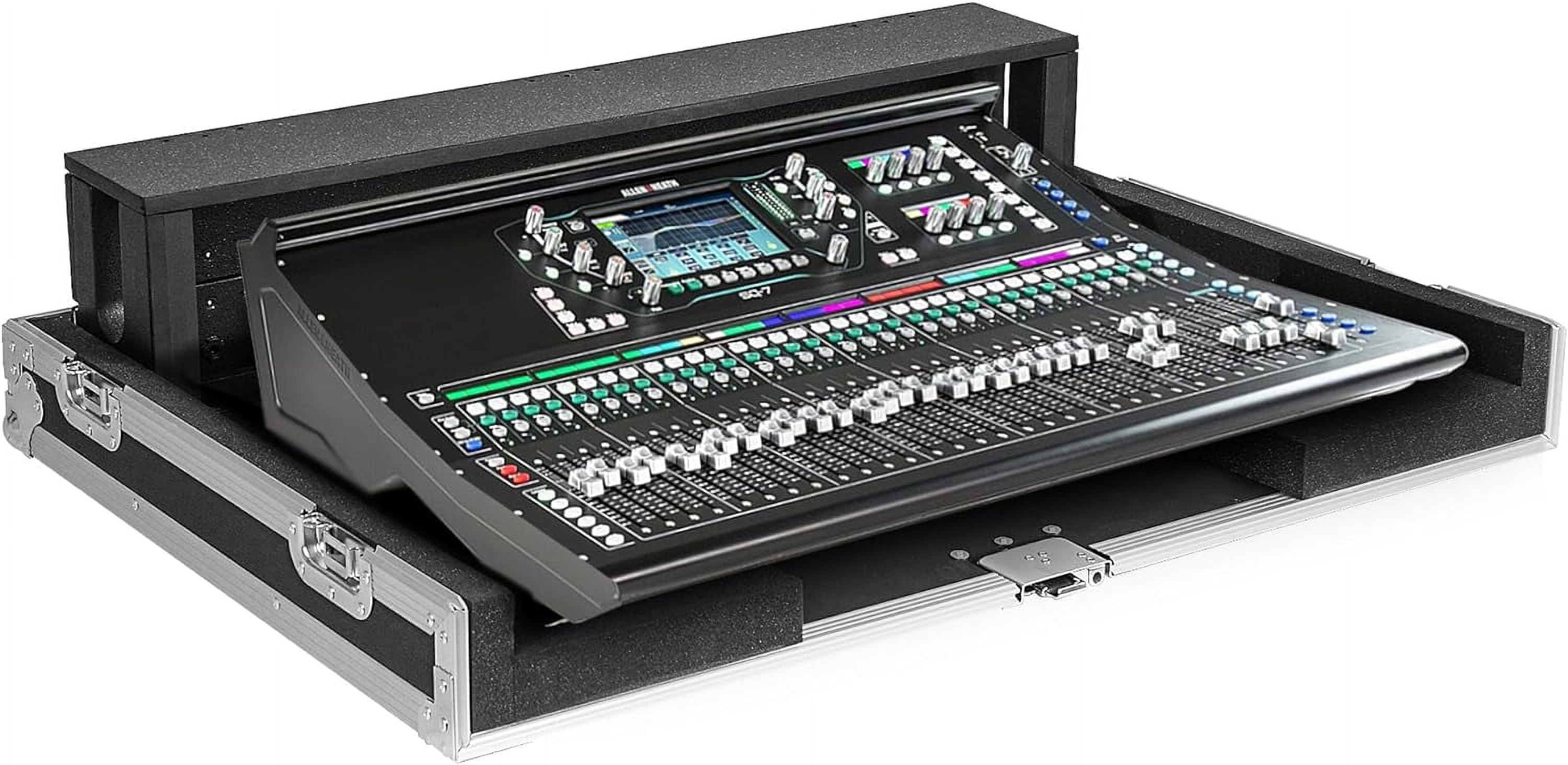 Sound Town ATA Plywood Mixer Case with Interior Foam Protection, Dog ...