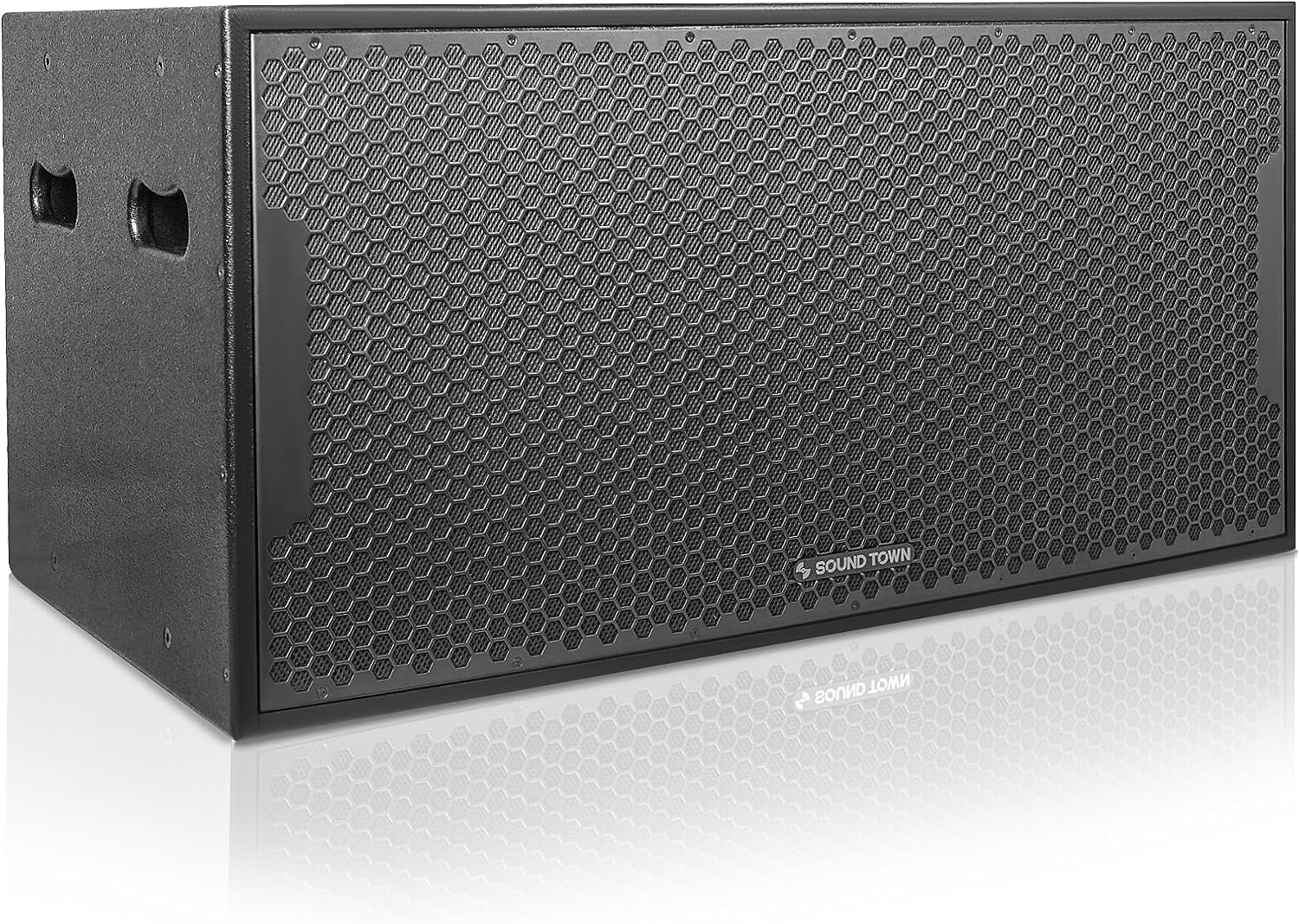 Sound Town CARME Series Dual 18" 3200W PA/DJ Passive Subwoofer with 4 ...