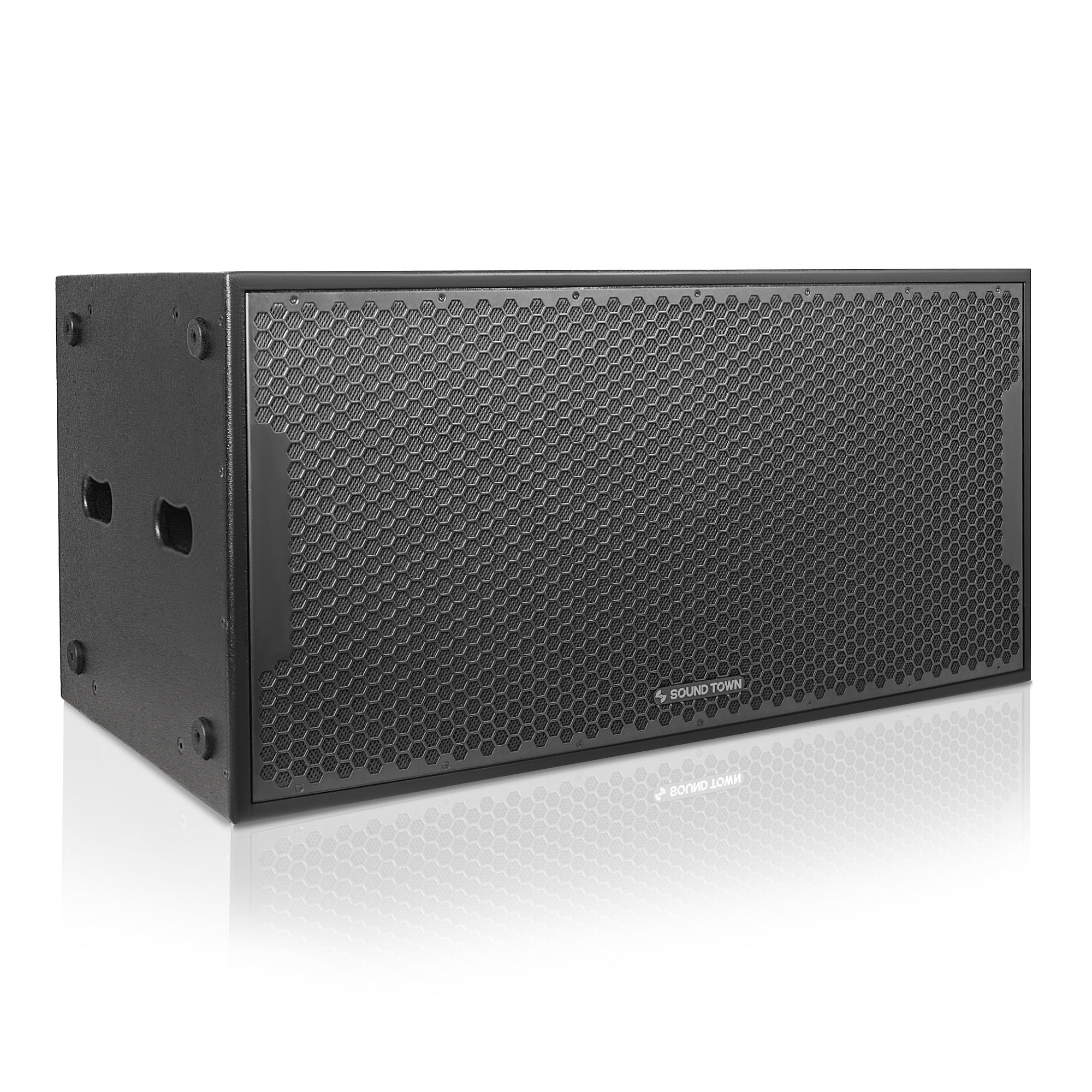 Sound Town CARME Series Dual 18" 3200W PA/DJ Powered Subwoofer with DSP ...