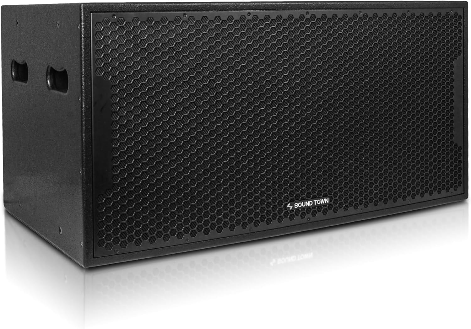 Sound Town CARME Series Dual 18" 3200W PA/DJ Powered Subwoofer with DSP ...
