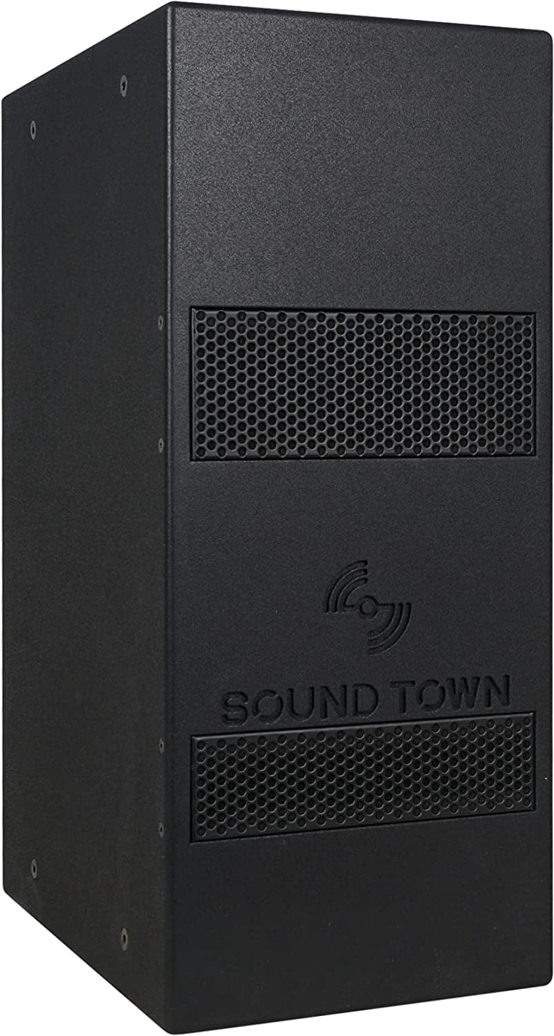 Sound Town IP55 Certified Dual 8" Weather-Resistant Subwoofer with ...