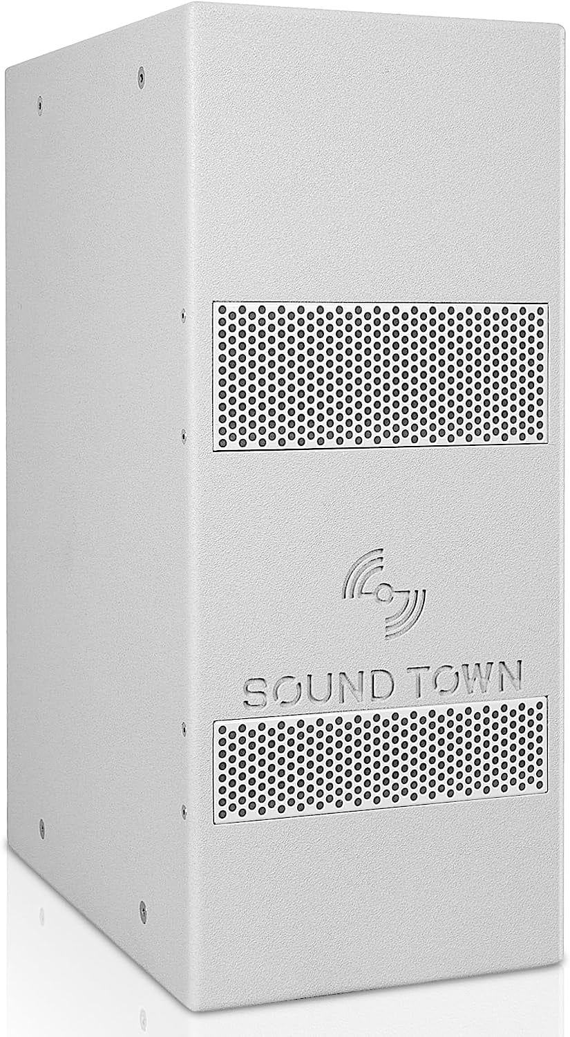 Sound Town IP55 Certified Dual 8" Weather-Resistant Subwoofer with ...