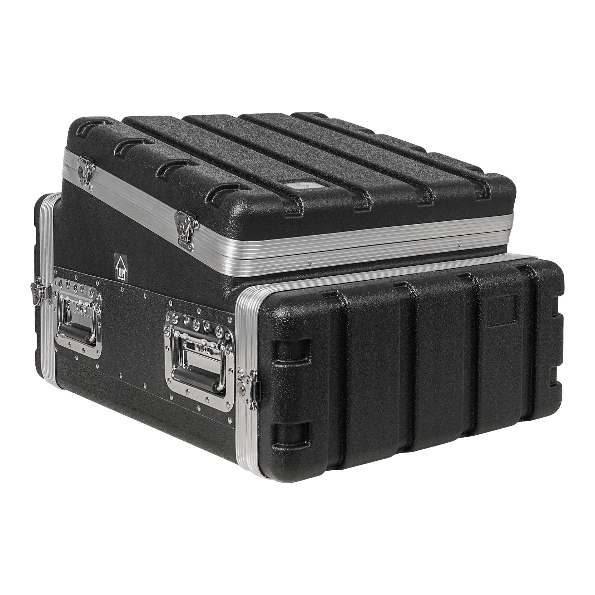 Sound Town Lightweight and Compact 4U ATA ABS Rack Case, with Slant ...