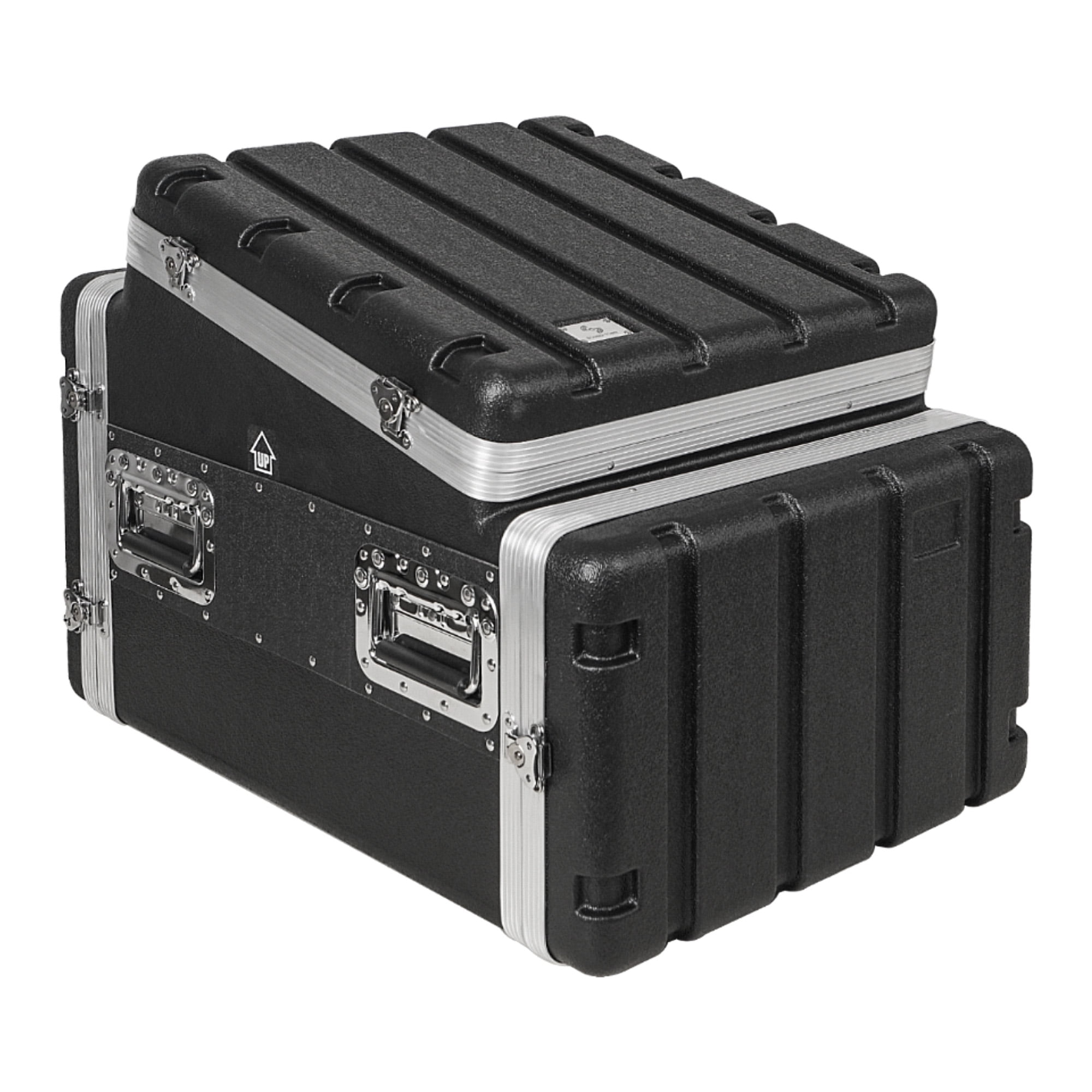 Sound Town Lightweight and Compact 6U ATA ABS Rack Case, with Slant ...