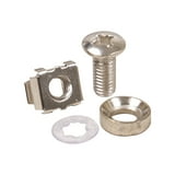 Sound Town M6 Rack Screws and Cage Nuts, 100 Sets, for Rack Cases ...