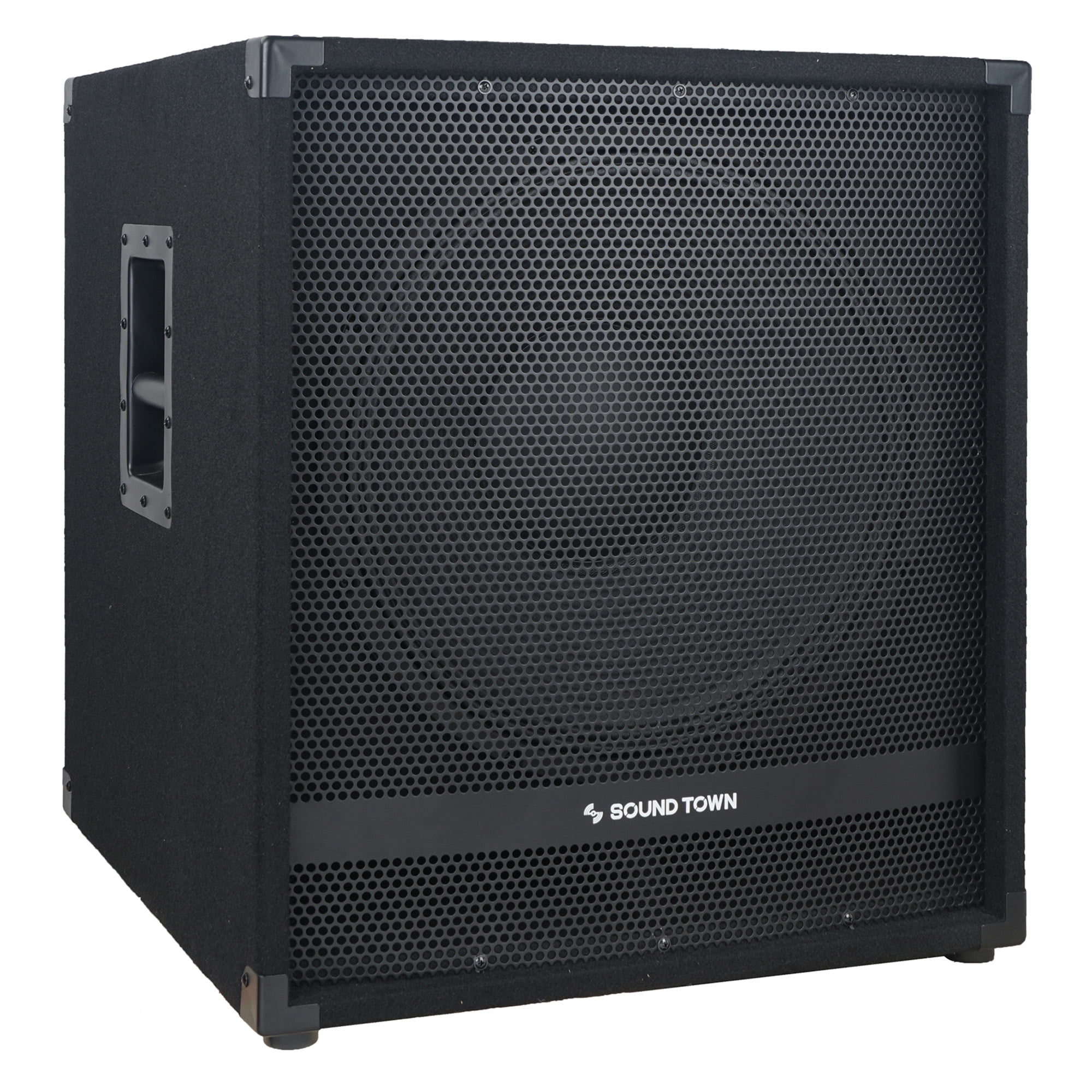 "Sound Town METIS 18"" Subwoofer, 2400W, Class-D Amp, 4"" Voice Coil ...