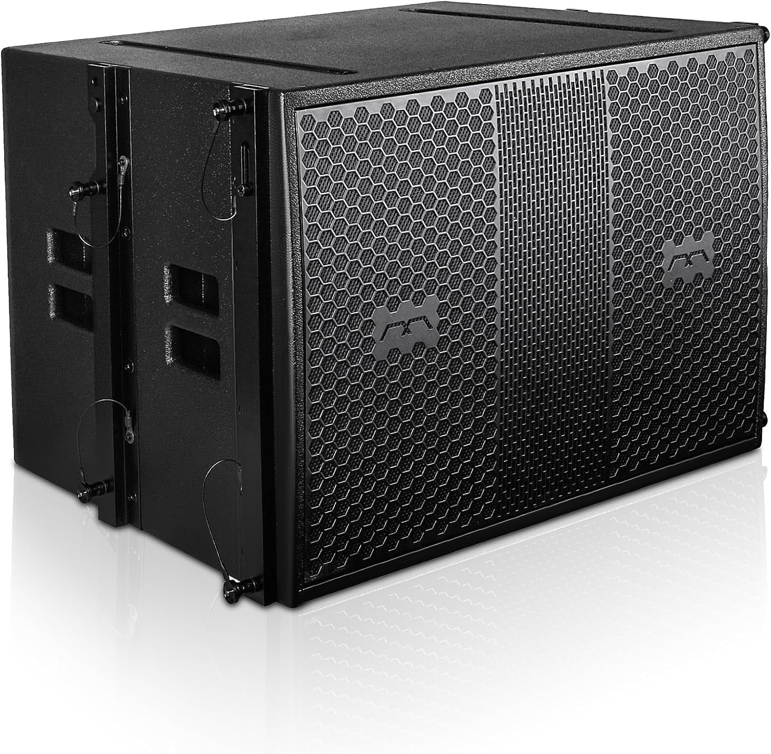 Sound Town Mode Audio Series 18" 2400W Line Array Subwoofer with Built-in Italian High Power LF ...