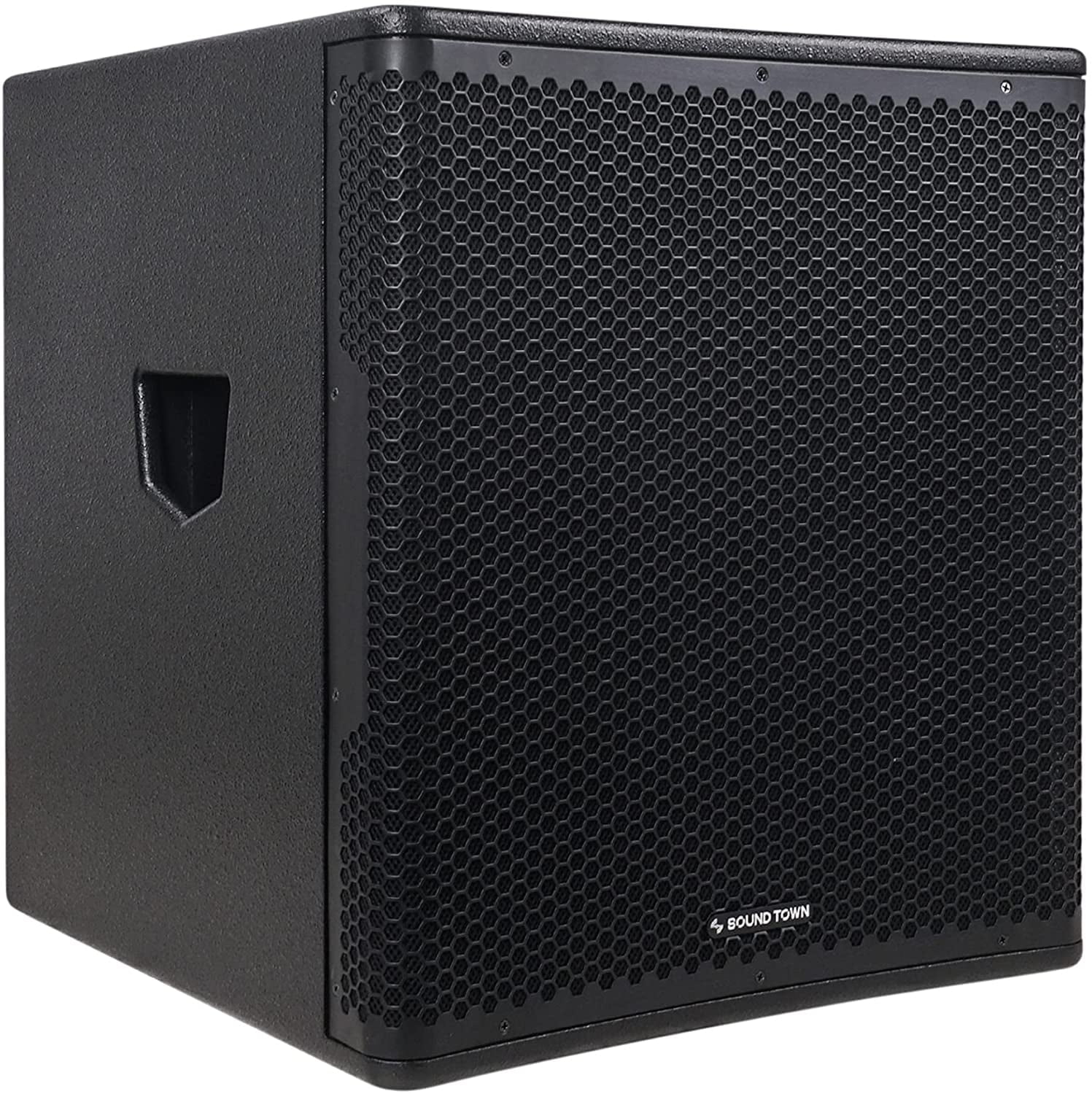 Sound Town Selectable Powered Subwoofers, Black - Walmart Business Supplies