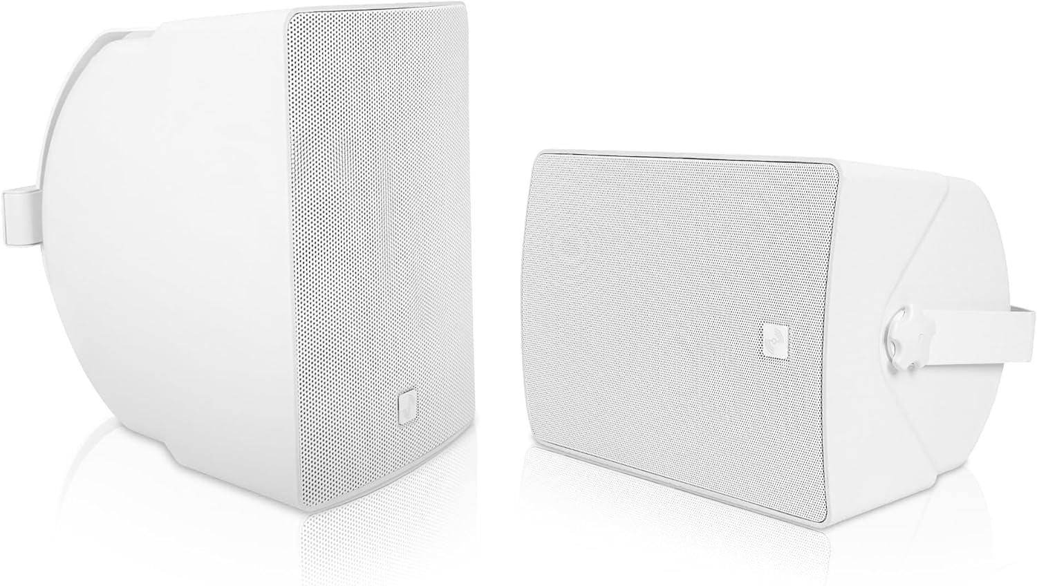 Sound Town Pair of 8" Weather-Resistant Surface-Mount Speaker, Indoor ...