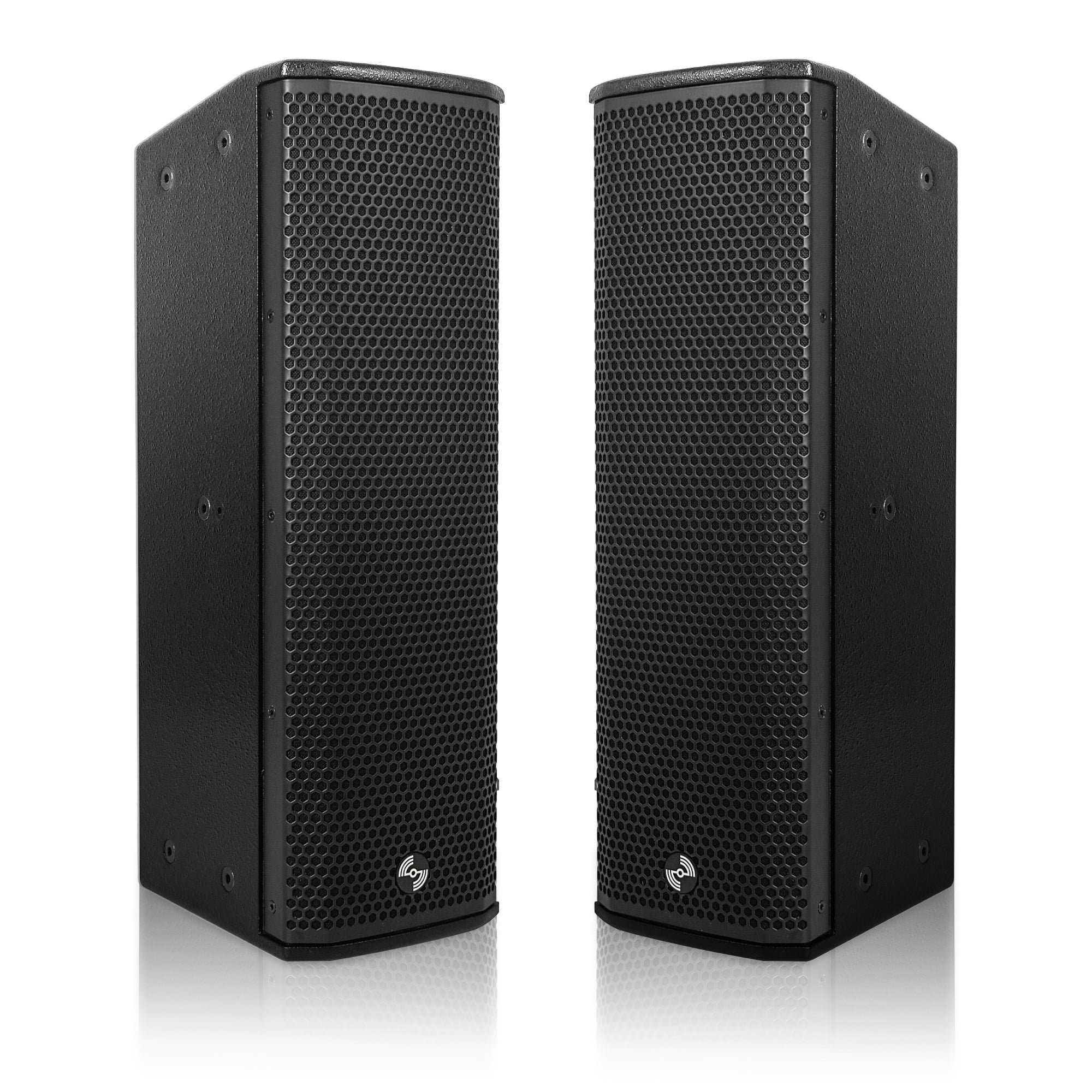 Sound Town Pair of High-Power 500W Passive Column Line Array Speakers ...