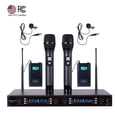 Sound Town Professional UHF Handheld Wireless Microphone System with ...
