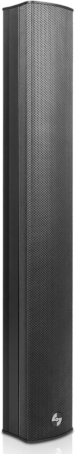 Sound Town Weather-Resistant Compact Aluminum Line Array Column Speaker ...