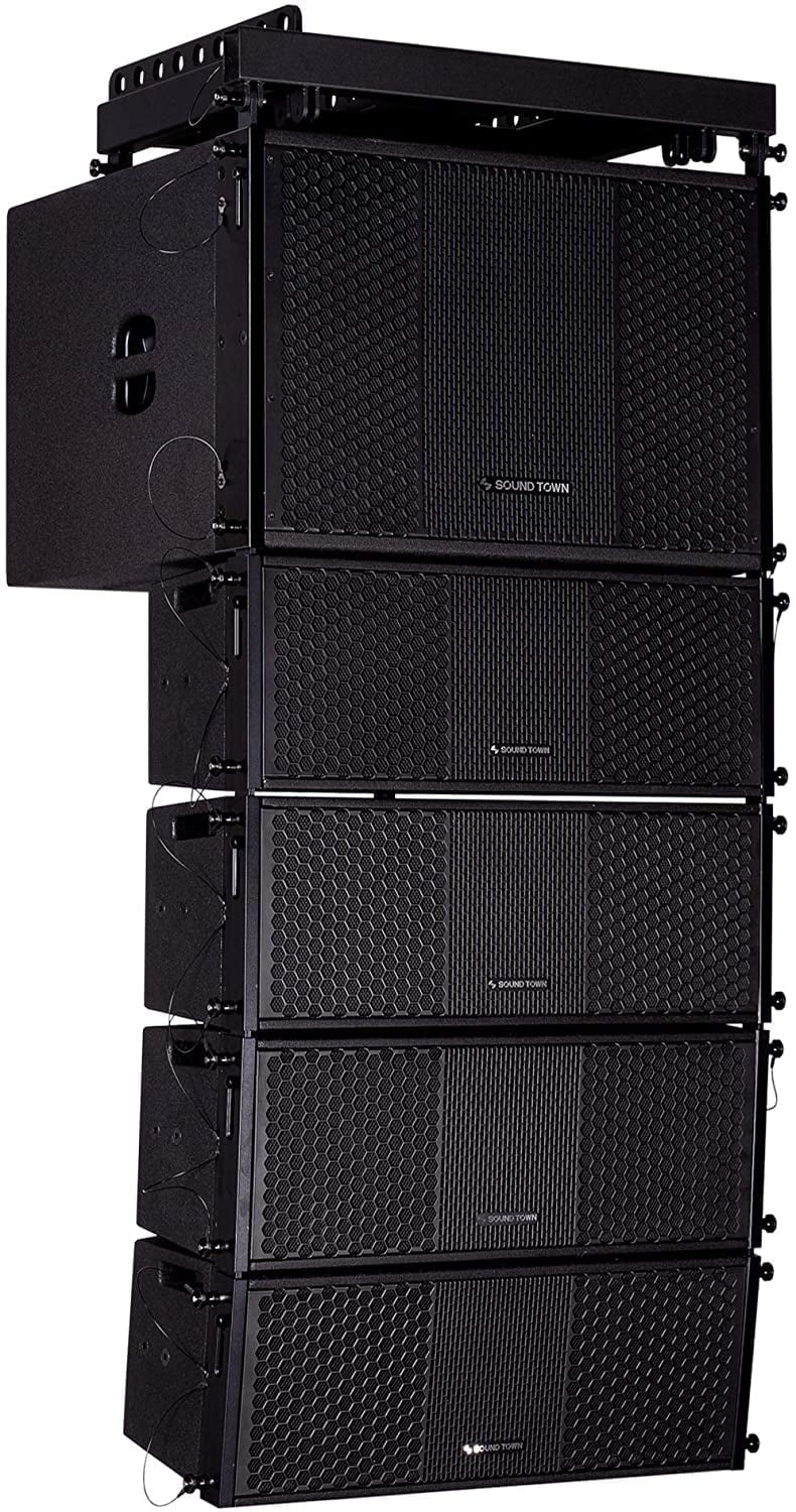 Sound Town ZETHUS Series Line Array Speaker System with One 15-inch ...