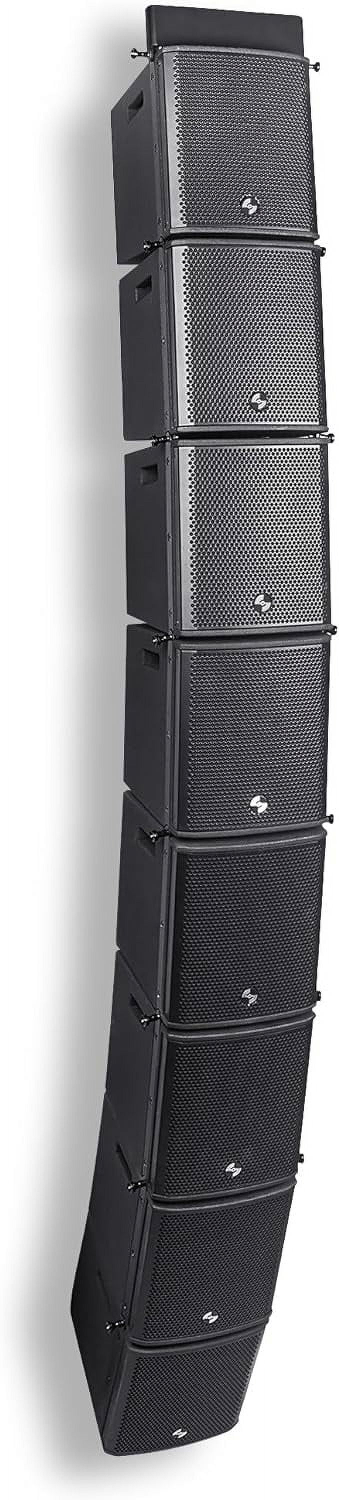 Sound Town ZETHUS Series Powered Line Array System with Ultra-Compact Line Array Loudspeakers ...