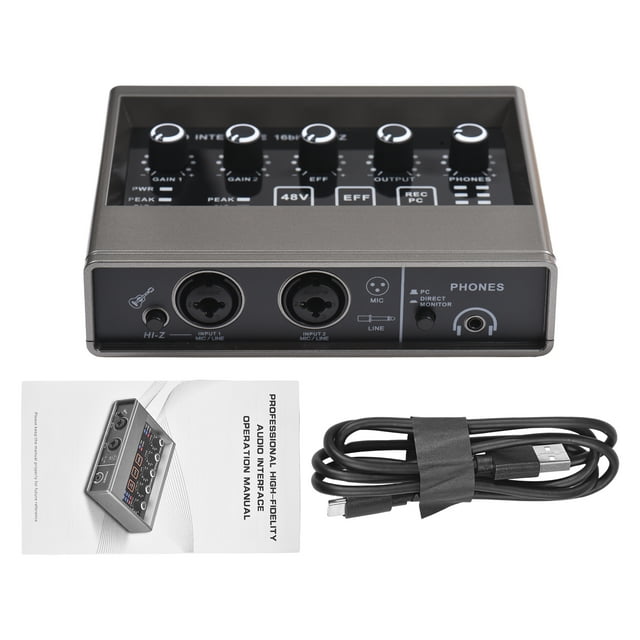 Sound card, Online Audio 48v 16bit/48khz Resolution And Rusuo Audio ...