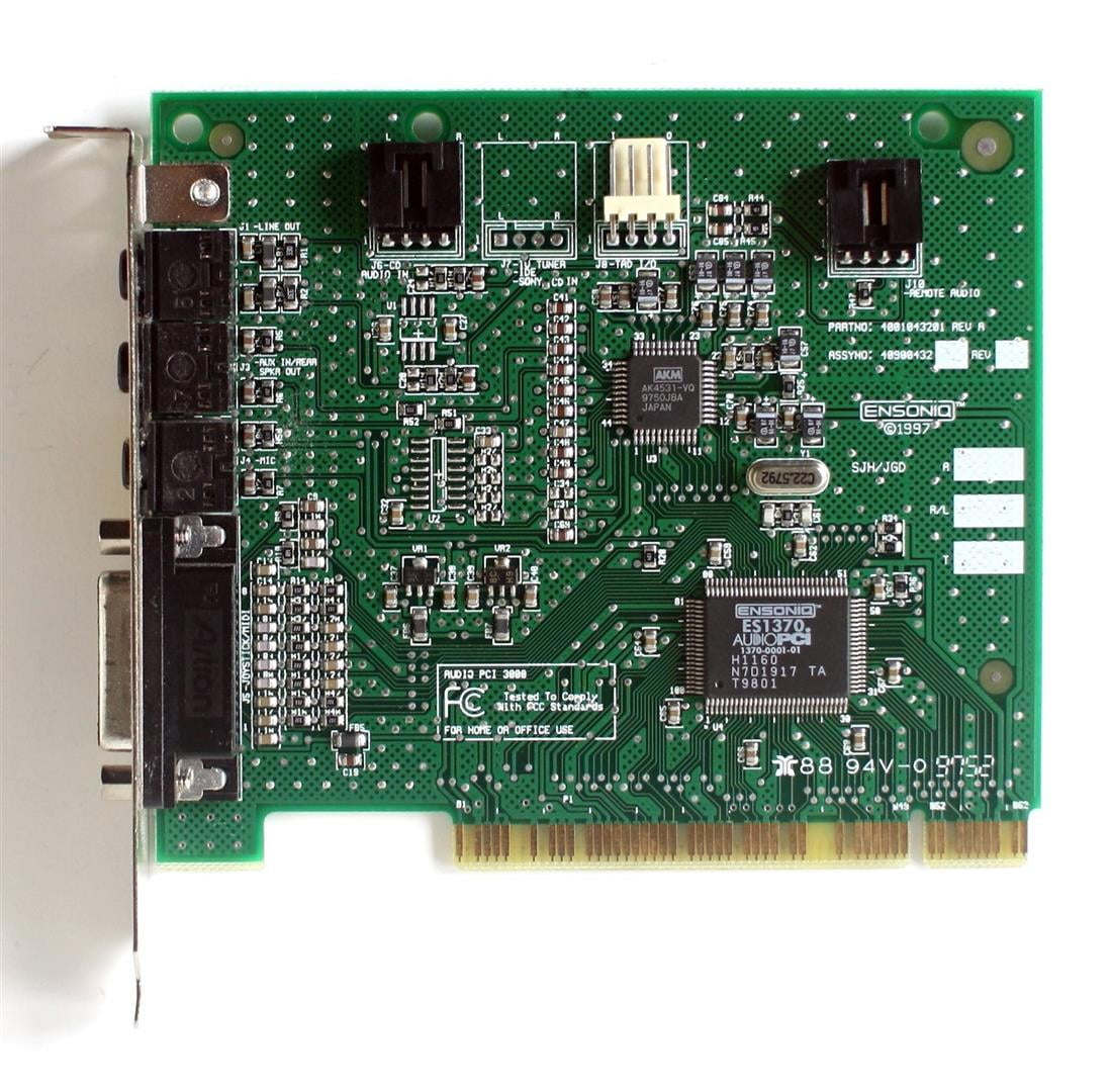 Sound card PCI, 4001043201 REV A, AUDIO PCI 3000,(b.12) - Walmart.com