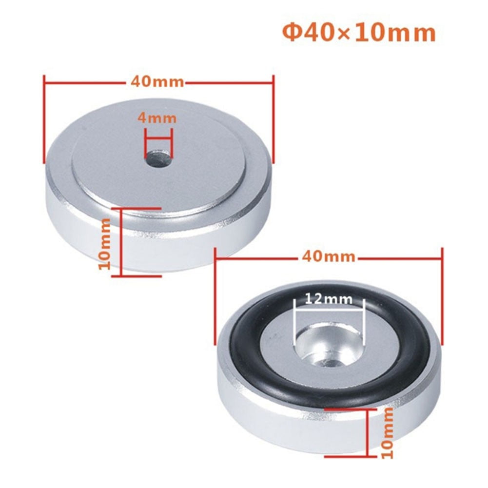 Sound isolation feet 4 piece set bracket foot pads shock absorber ...