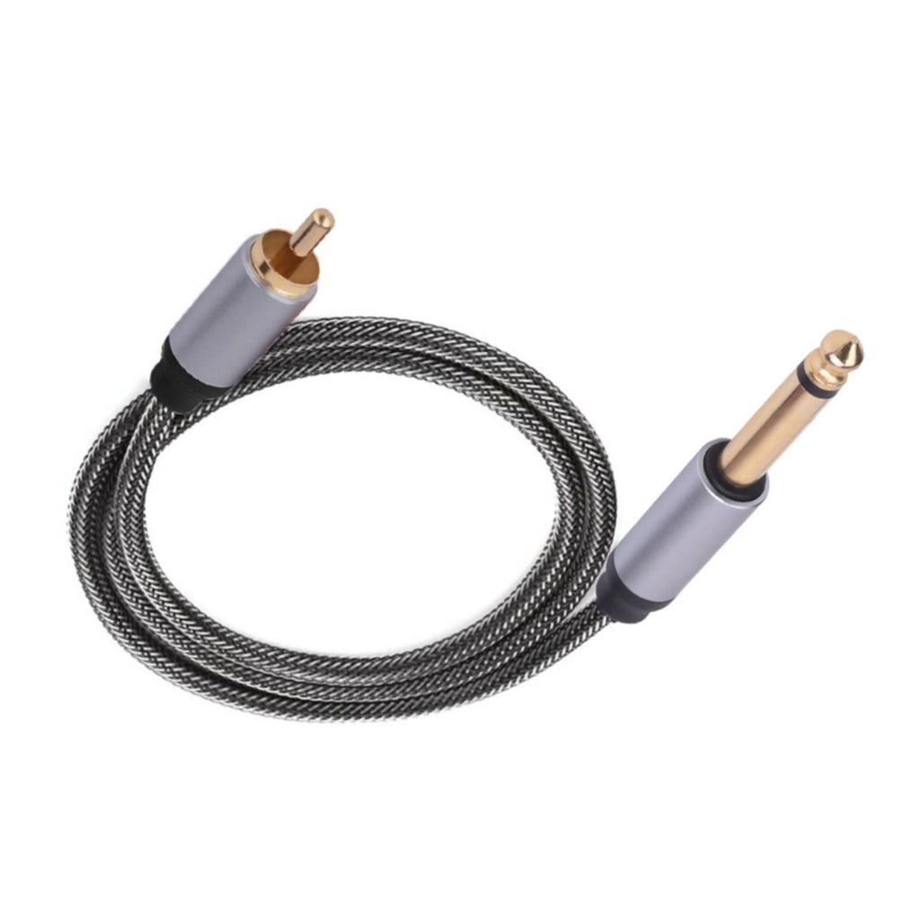 Sound to 1/4" 6.35mm Cable Sound to 6.35mm Stereo Cable Male to Male ...