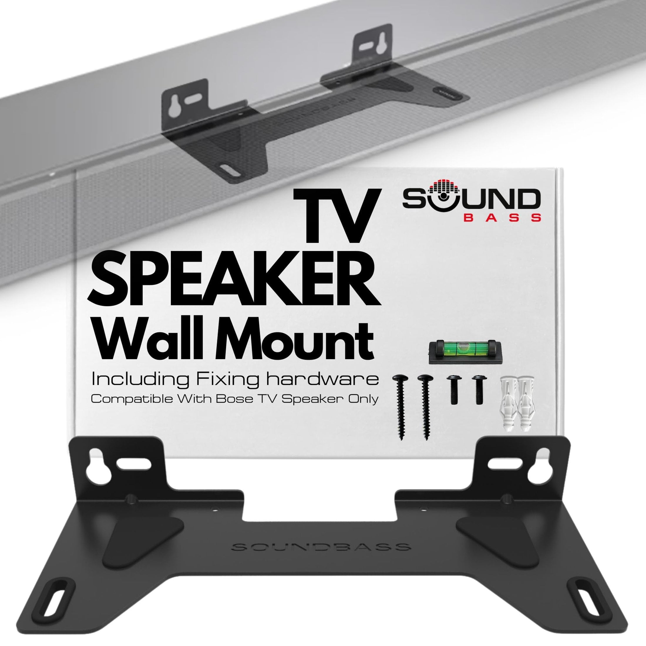 SoundBar Secure Wall Mount Bracket with Complete Hardware Kit - Walmart.com