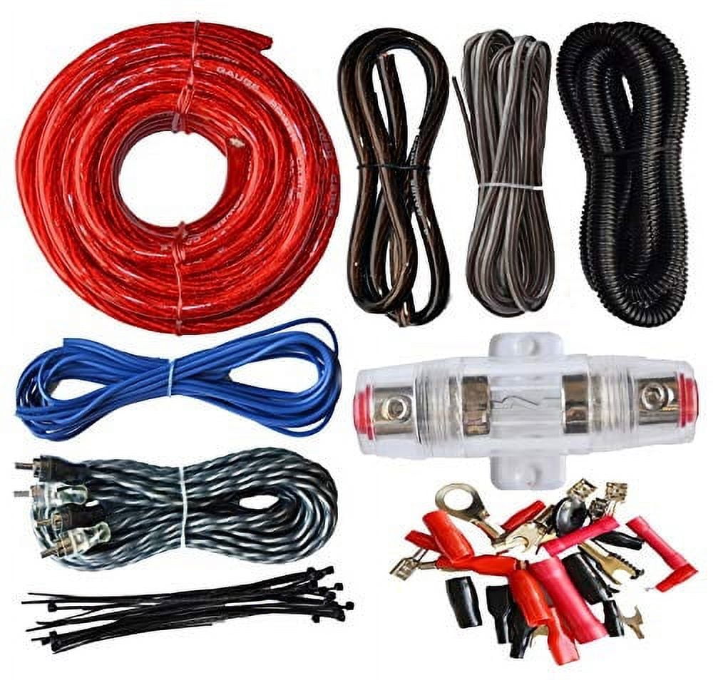 SoundBox Connected Amplifier Installation Kit, 4 Gauge 2300 Watts Peak ...