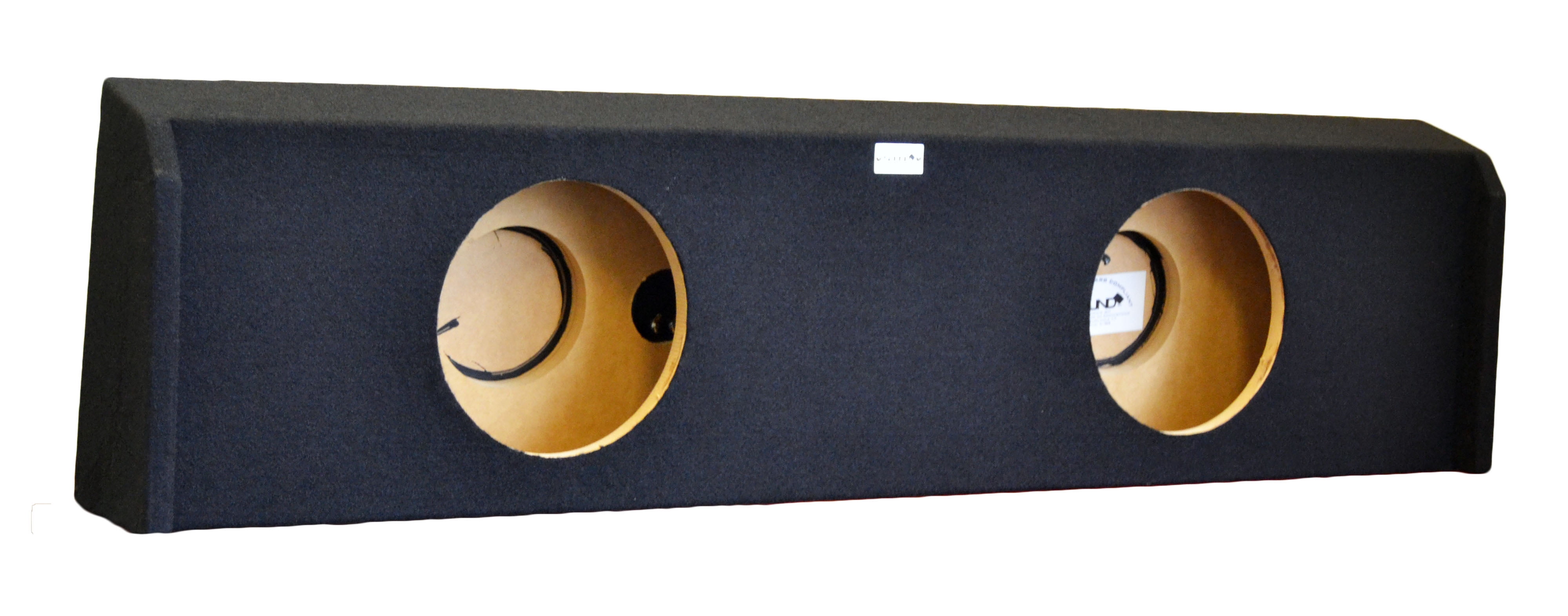 SoundBox F150 Super Crew (Crew Cab) 2009-2016 Dual 12" Subwoofer ...