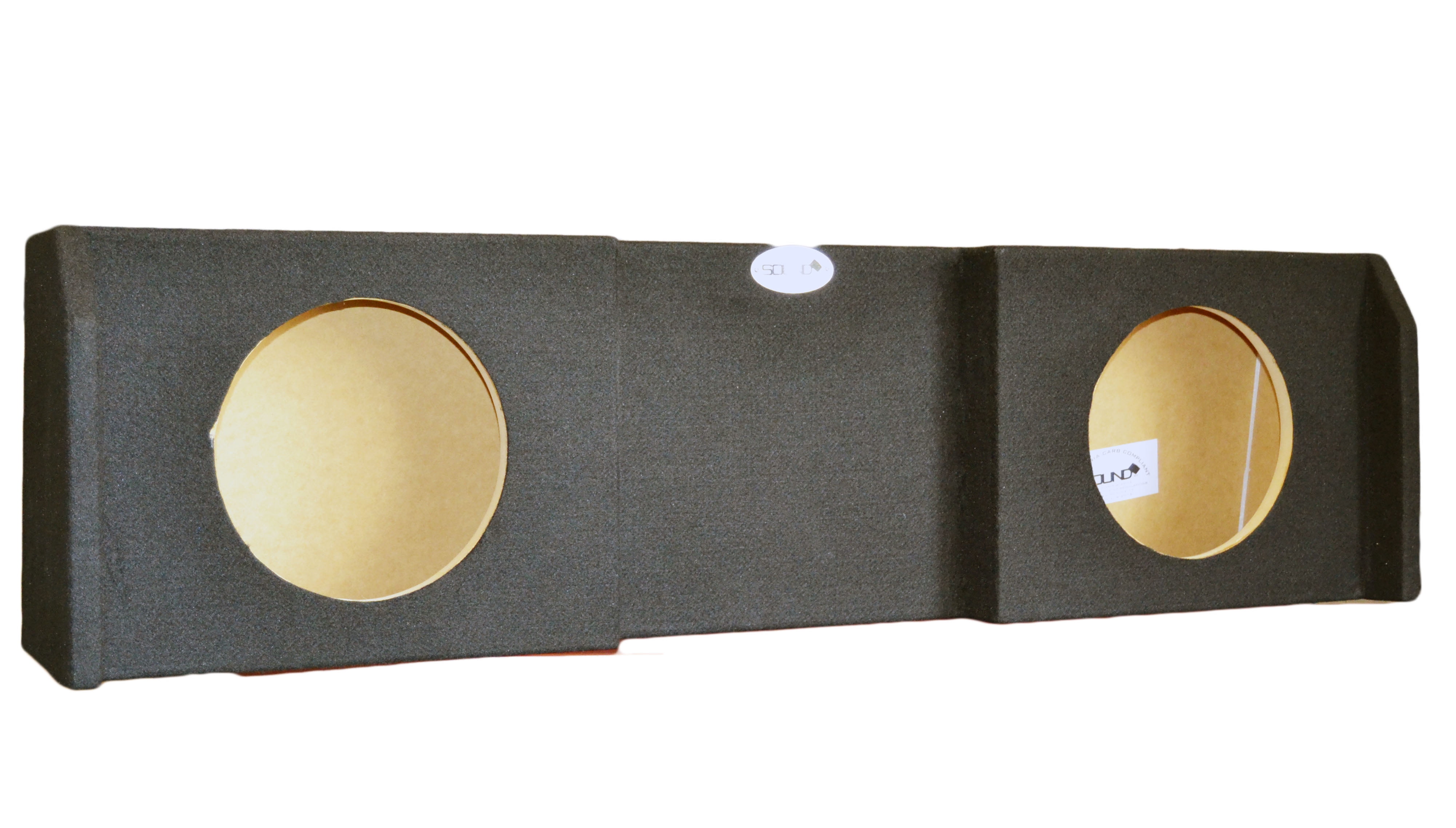 SoundBox Titan King Crew Cab 2004-2018 Dual 10'' Subwoofer Enclosure ...