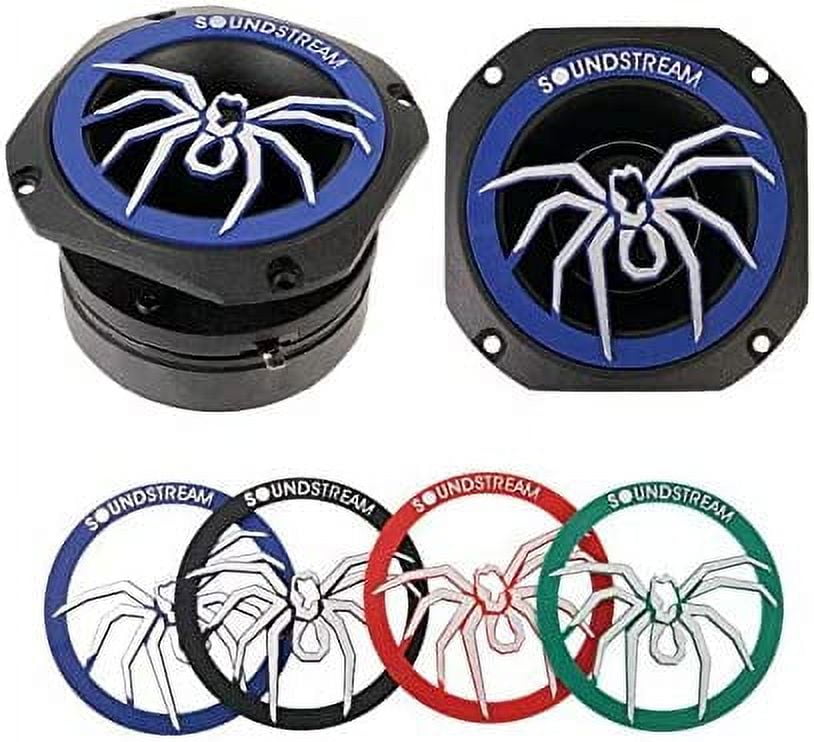 SoundStream SPT.22 600 W 4 Ohm Aluminum Pro Sound Car Audio Tweeter ...
