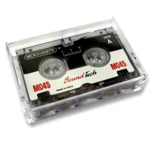 SoundTech Tape MC45 45 Minute Microcassette - 10 Pack of Tapes ...