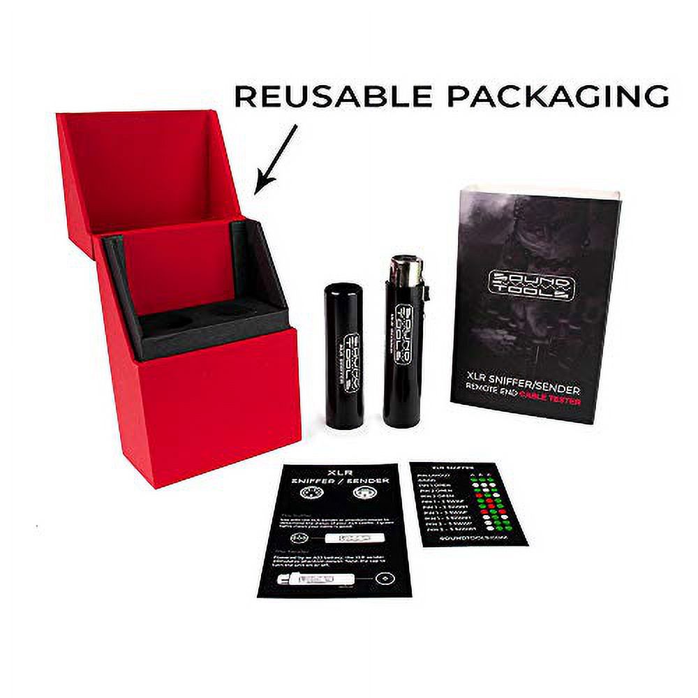 SoundTools XLR Sniffer/Sender Microphone Cable Remote End Cable Tester ...