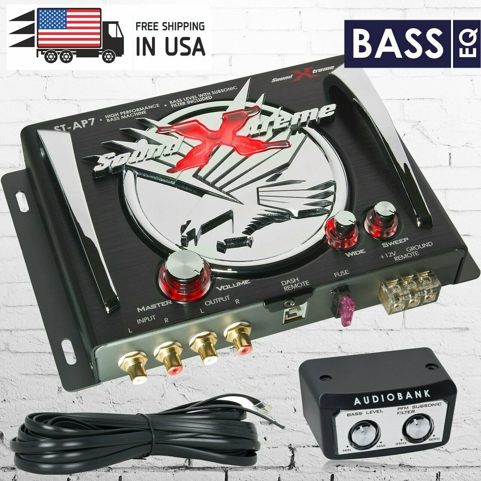 SoundXtreme Digital Bass Machine Processor Epicenter Driver Bass Knob ...