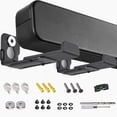 Soundbar Mount Under TV, Adjustable Sound bar Wall Mount Bracket with 3 ...