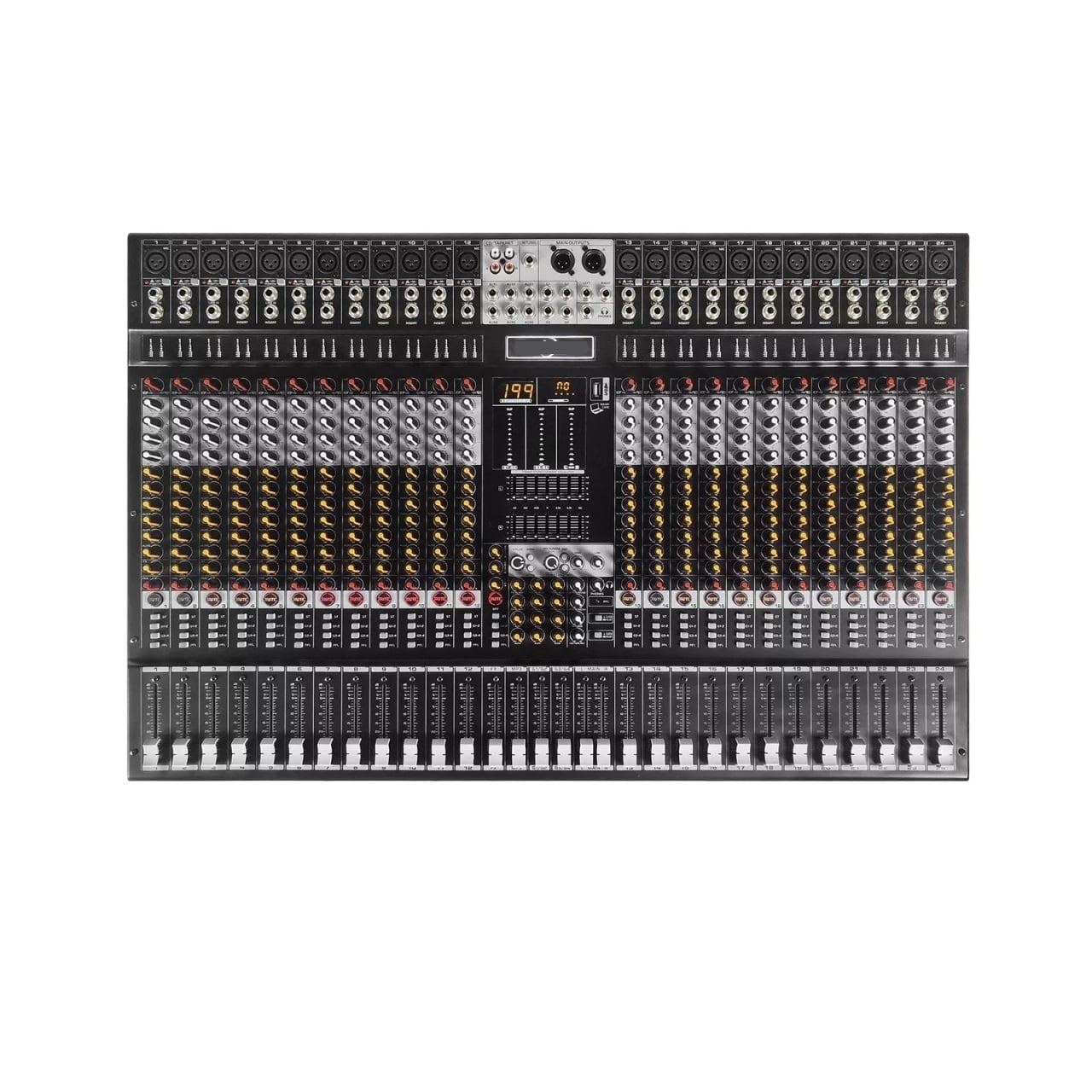 Soundboard, Professional 24-channels USB Mixer with AUX Recording Stage ...